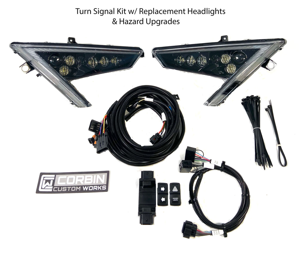 Turn Signal Kit Polaris Rzr Utvs Corbin Custom Works Corbin