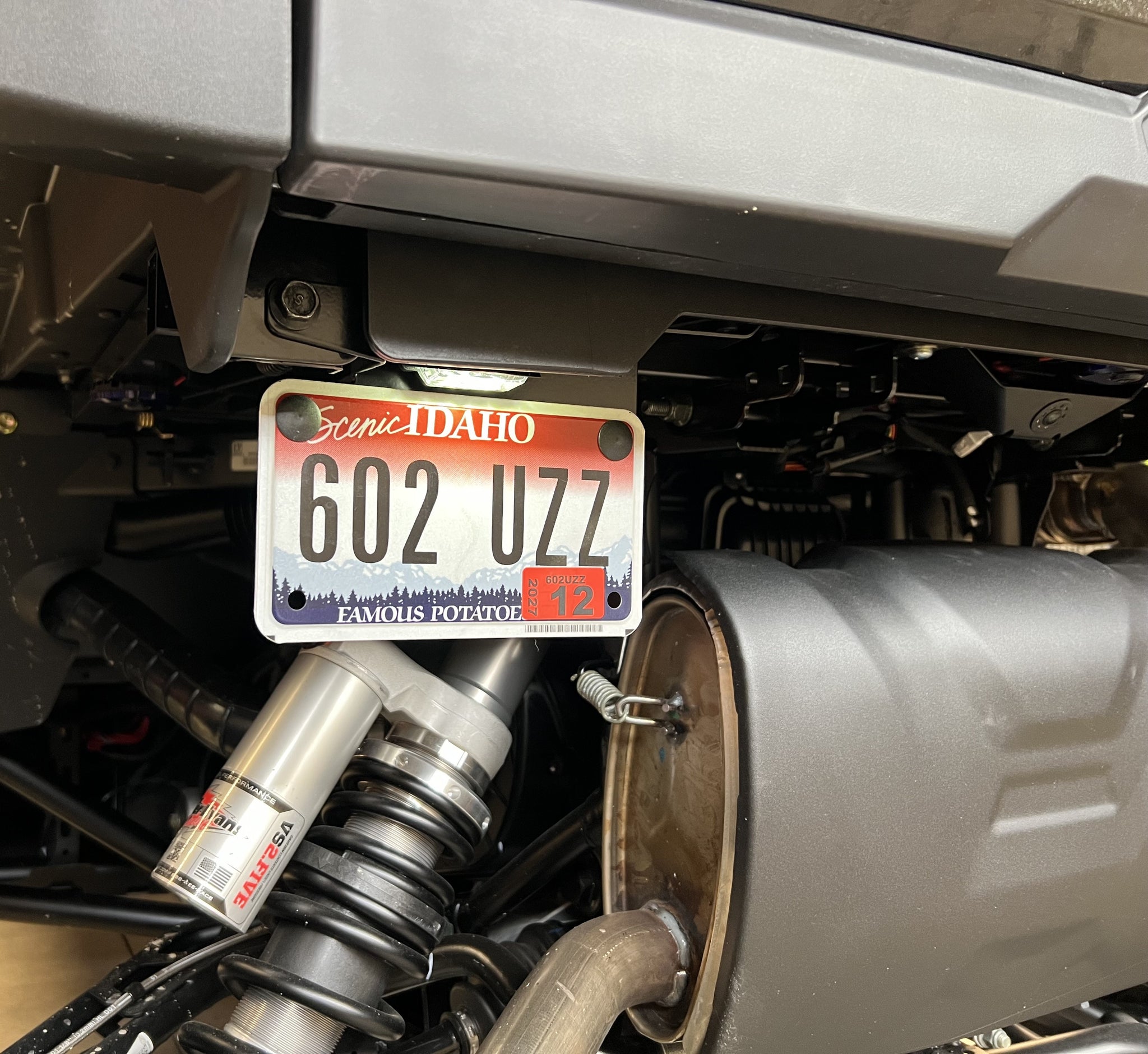 Vehicle Specific Brackets | UTV License Plate Frame | Corbin Custom ...